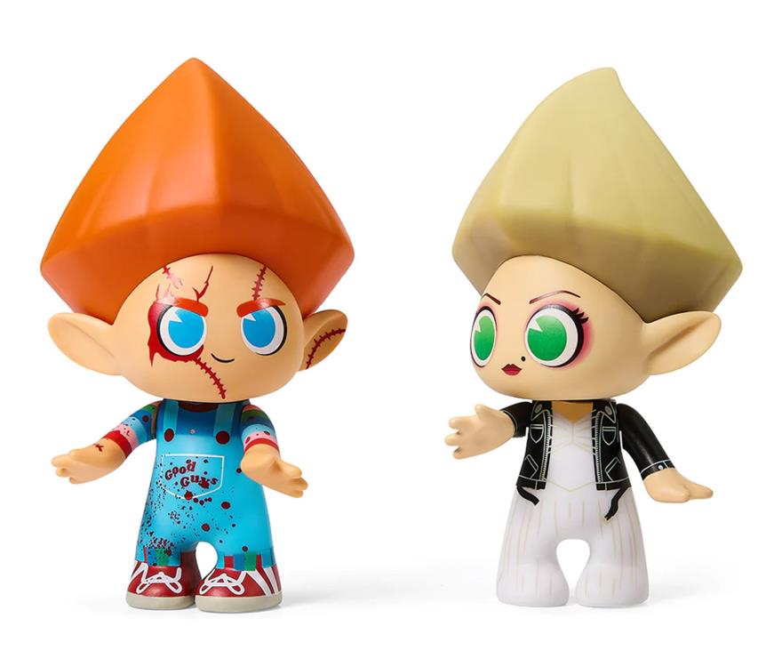 Child's Play Trollify Mash Up Chucky & Tiffany Valentine Vinyl Figure ...